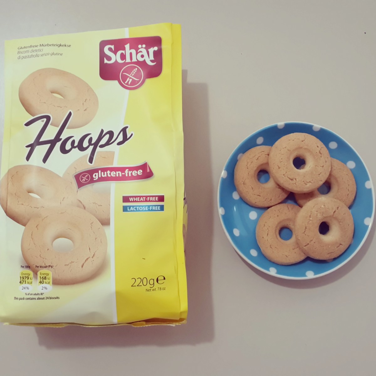 Biscotti Hoops della Schär – Cronache di una celiaca
